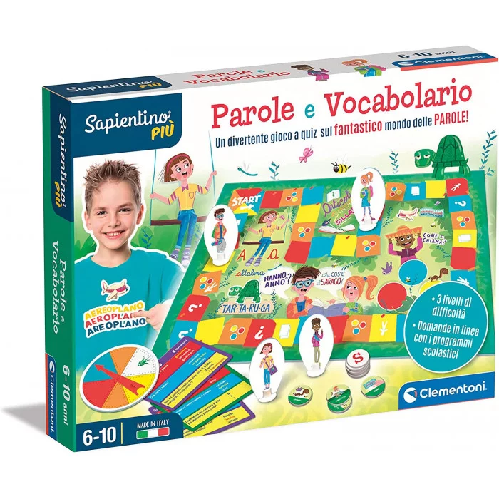 Gioco da Tavolo Parole e vocabolario Clementoni 16641