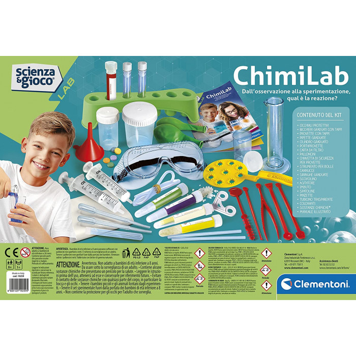 Scienza e Gioco Lab Laboratorio di Chimica Clementoni 19259