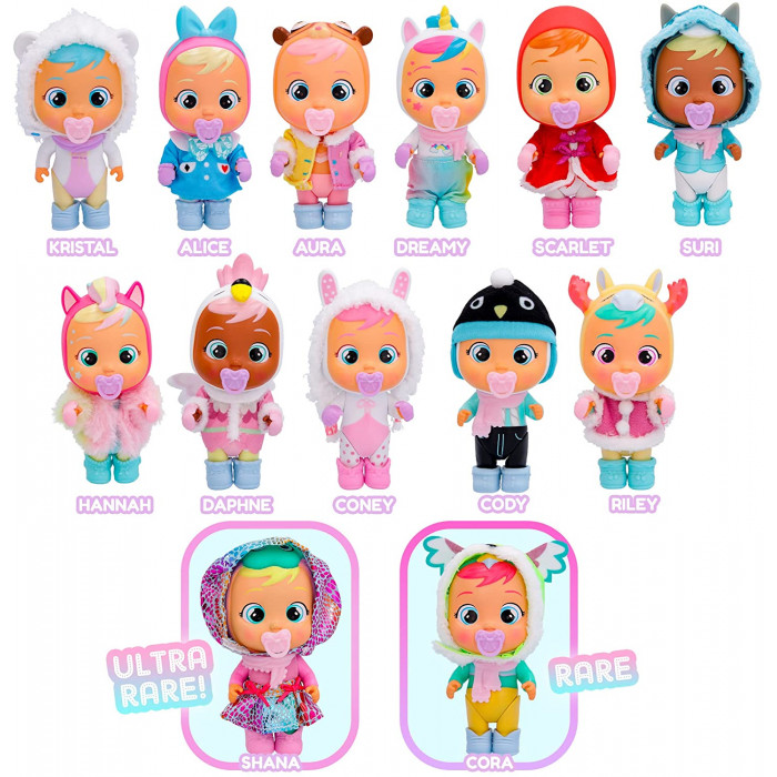 Cry Babies Magic Tears Icy World Keep me Warm IMC TOYS