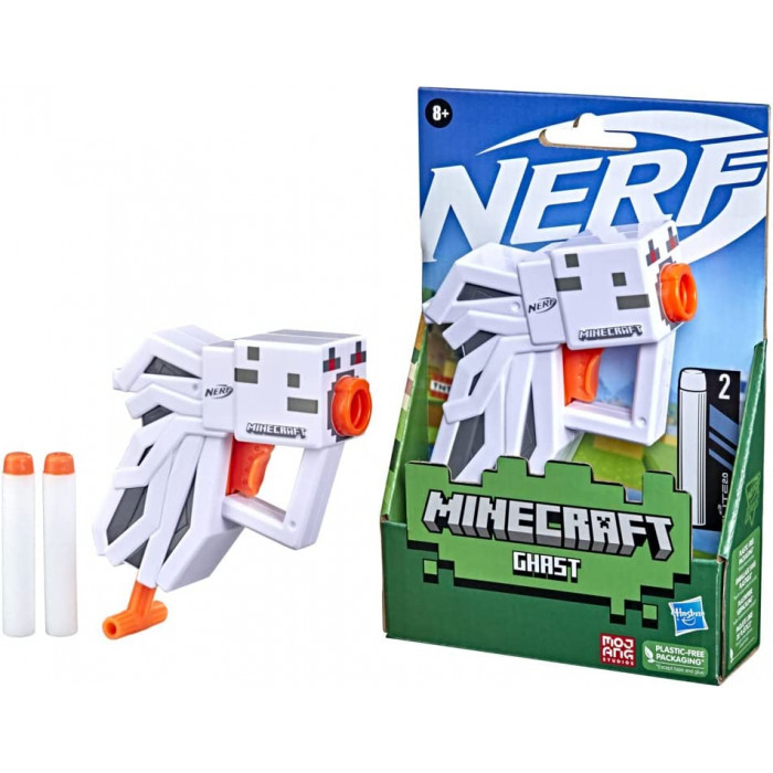Nerf MicroShots Minecraft Ghast Mini Blaster