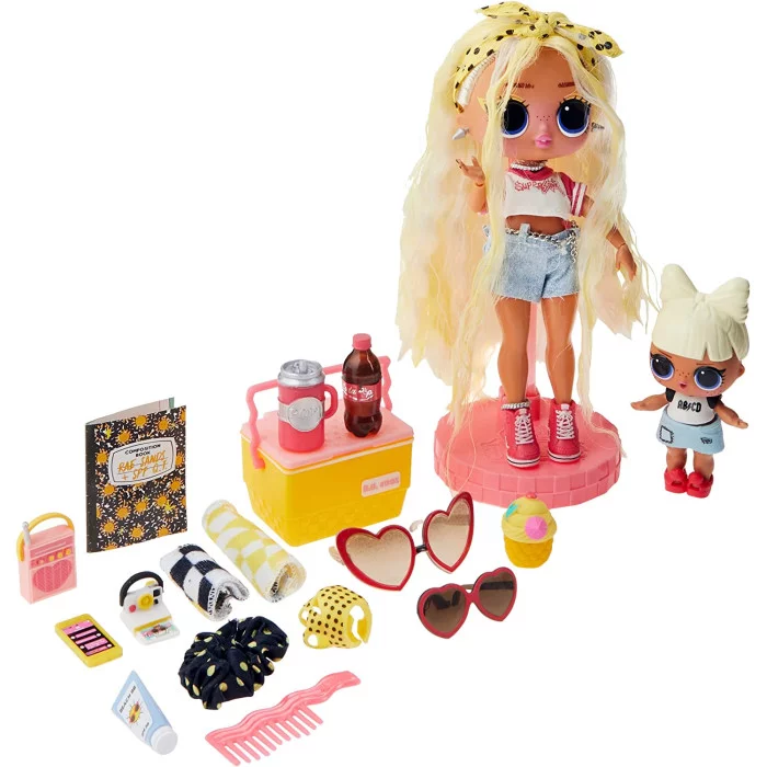 LOL Surprise Tween Babysitter Sleepover Party RAE SANDS e SPF QT