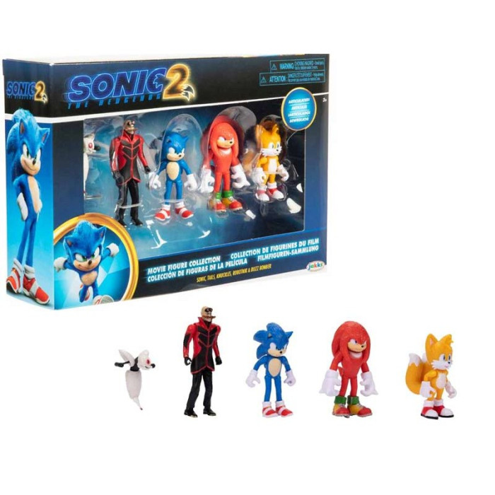 Sonic 2 confezione con 5 personaggi Jakks Pacific