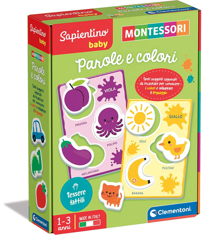 Sapientino Baby Parole e Colori Clementoni 16404