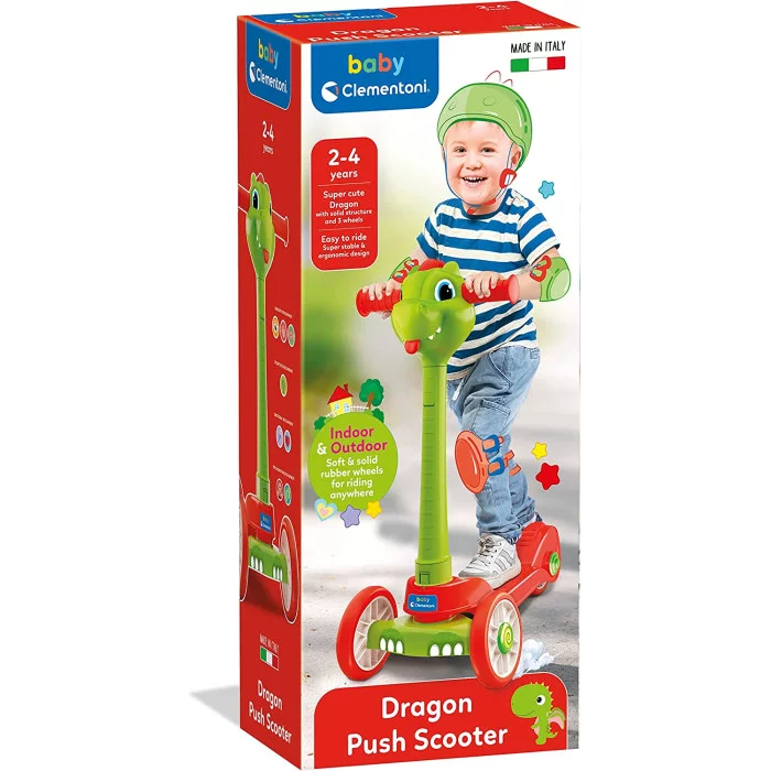Monopattino Baby Dragon Push scooter Clementoni 17738