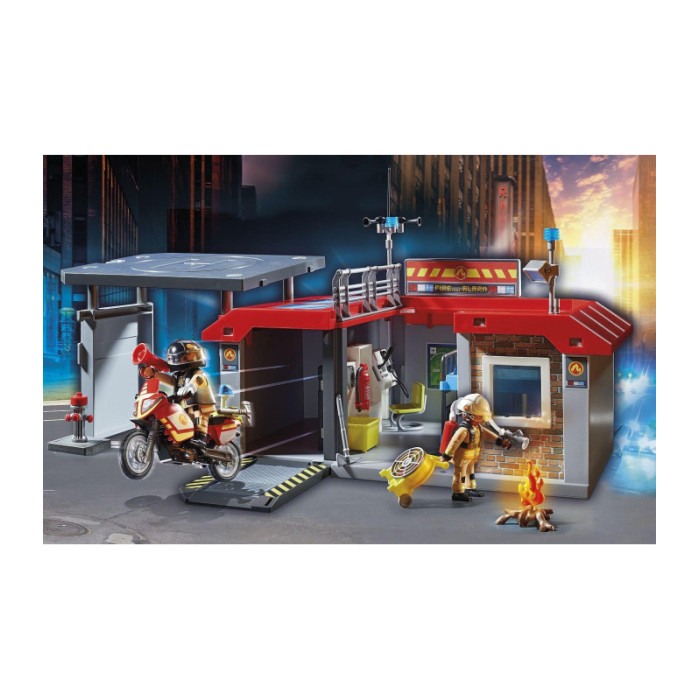PLAYMOBIL City Action 71193 Stazione dei Vigili del Fuoco