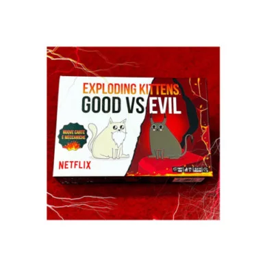 Gioco da Tavolo Exploding Kittens Good vs Evil Asmodee