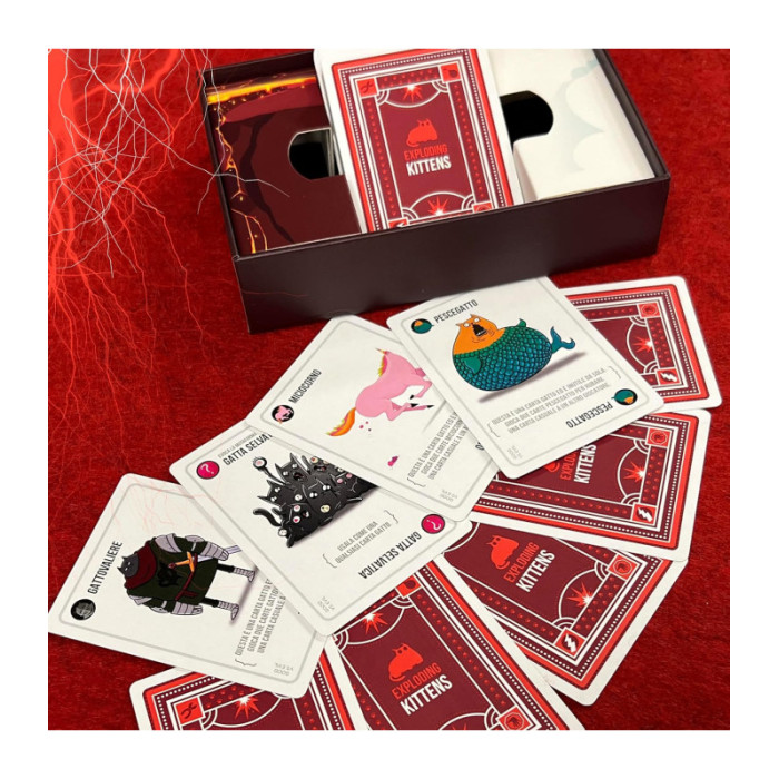 Gioco da Tavolo Exploding Kittens Good vs Evil Asmodee