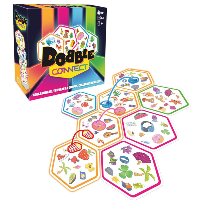 Gioco da Tavolo Dobble Connect Asmodee