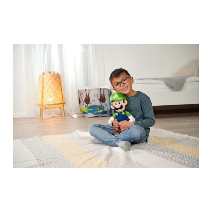 Super Mario Peluche Luigi 30 cm Simba