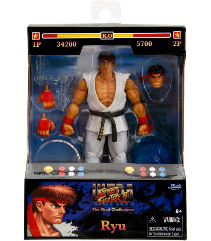 Action figure Street Fighter II Ryu 15 cm