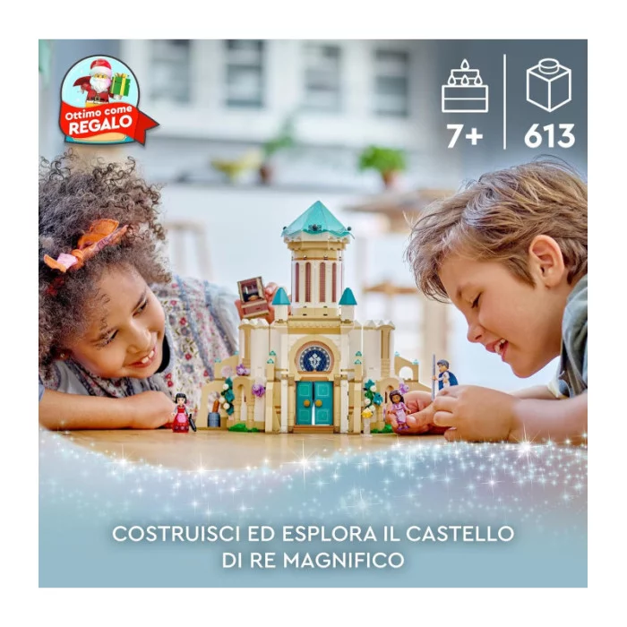 LEGO Disney Wish Il Castello di Re Magnifico 43224
