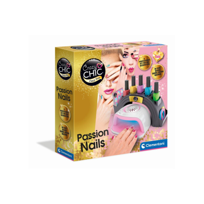 Crazy Chic Passion Nails Clementoni