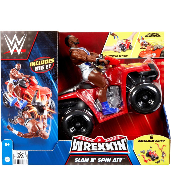 WWE- Wrekkin' Veicolo Slam N Spin ATV HDM06