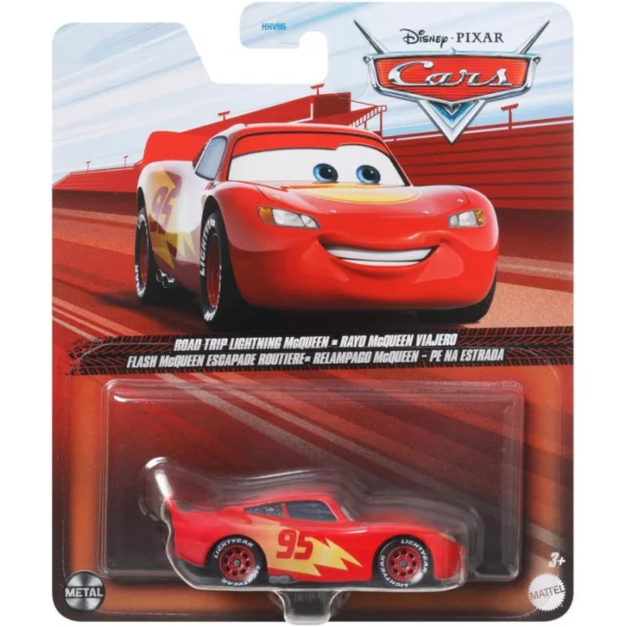 Disney Pixar Cars - Road Trip Lightning Mcqueen