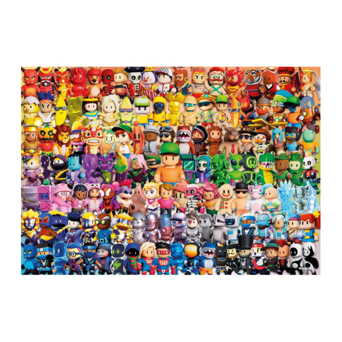 Puzzle Stumble Guys Impossible 180 Pezzi Bambini Clementoni 29321