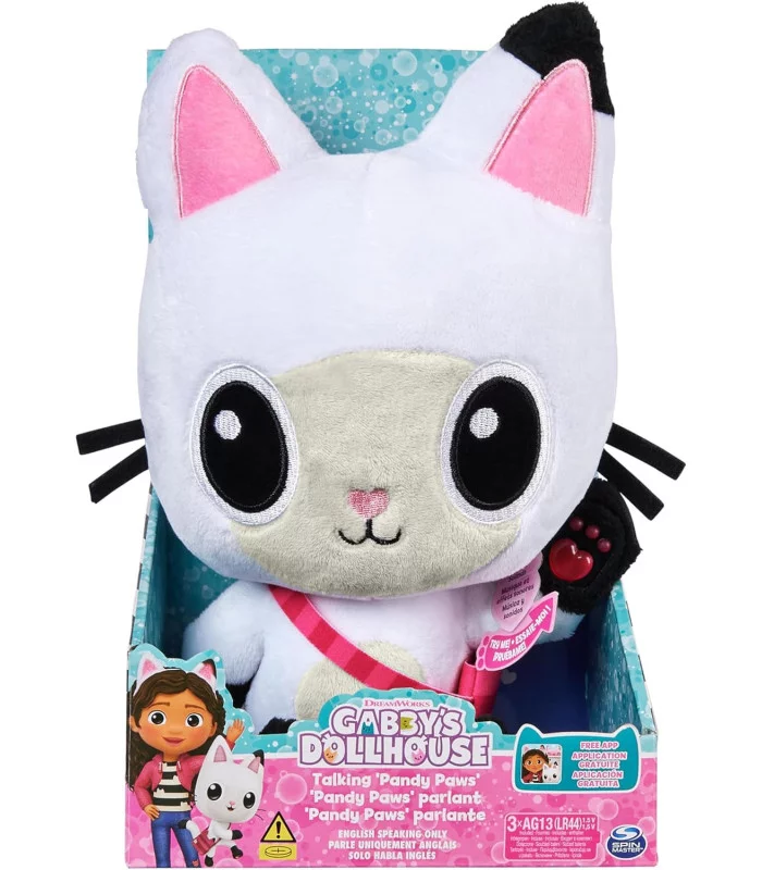 Gabby's Dollhouse, Peluche Pandi Panda da 33 cm