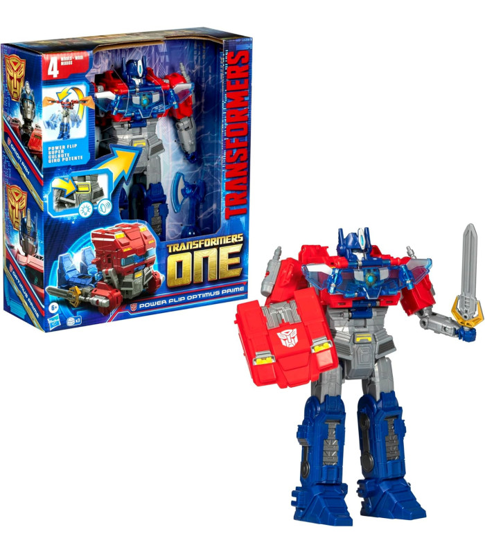 Transformers One TF1 Power Flip Optimus Prime