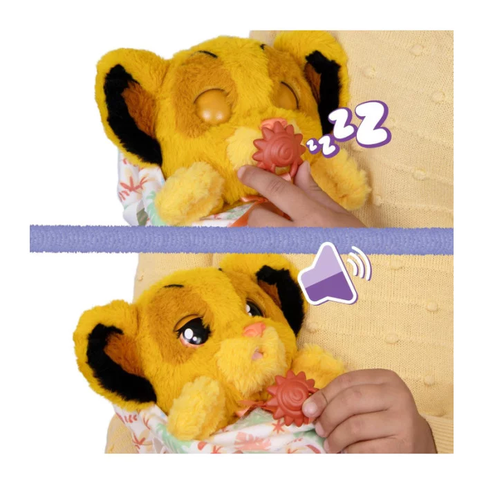 BABY PAWS Simba Cucciolo Interattivo di Peluche