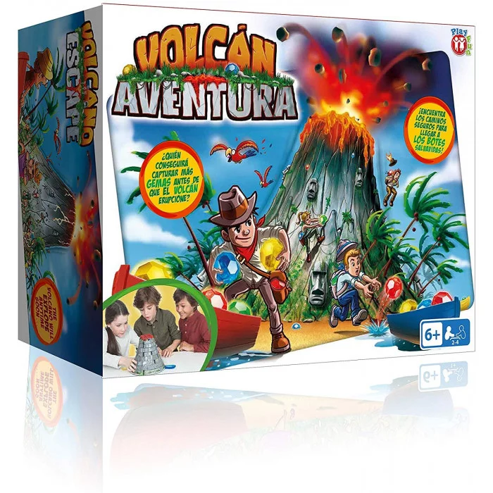 Gioco da Tavolo Vulcano Avventura Fuga Dal Vulcano IMC Toys