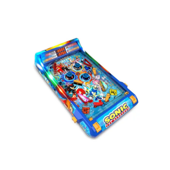 Sonic Arcade Pro Pinball – Flipper Elettronico con Luci, Suoni e Display Punteggi