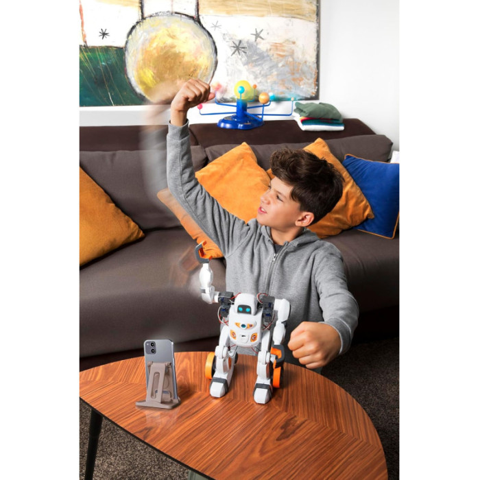 Robot Educativo Clementoni Airo Pro – Robot con AI da Assemblare, Riconoscimento Gesti e App, 9 ...