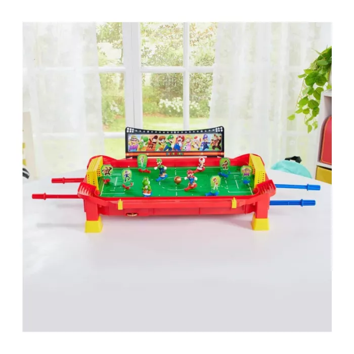 Gioco da Tavolo Super Mario Football Striker – Calcio Interattivo 2 Giocatori 5+ Anni EPOCH Games