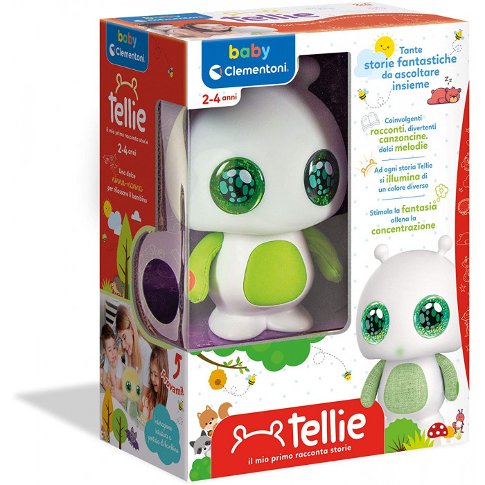 Tellie Storyteller racconta storie Clementoni