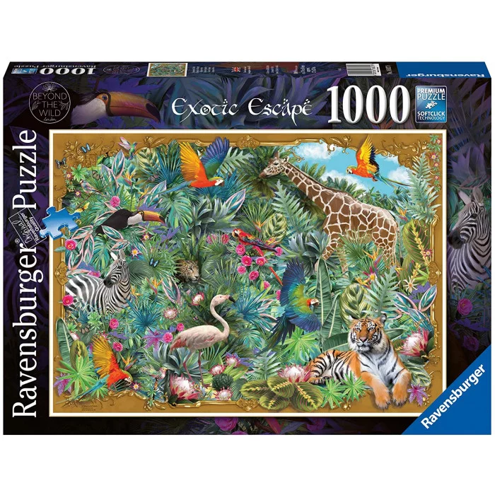 Puzzle 1000 Pezzi Fuga Esotica Ravensburger 16827
